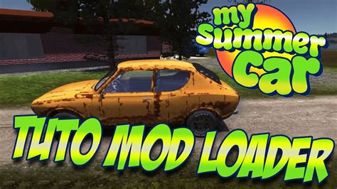 [fr] Tuto Mod Loader Minimap My Summer Car Youtube