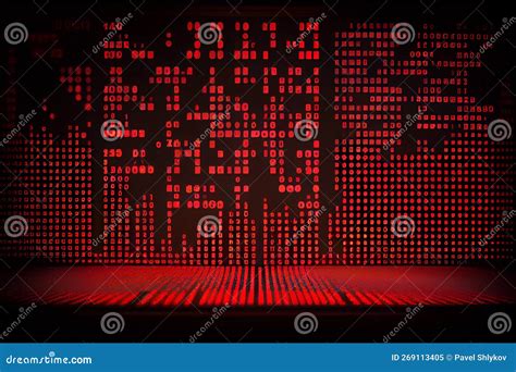 Digital Binary Code Matrix Background Stock Image Image Of Computer Concept 269113405