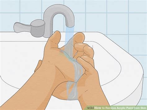 4 Ways To Remove Acrylic Paint From Skin WikiHow