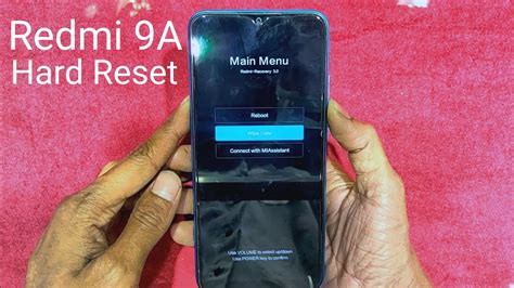 Redmi 9a Hard Reset — Xiaomi