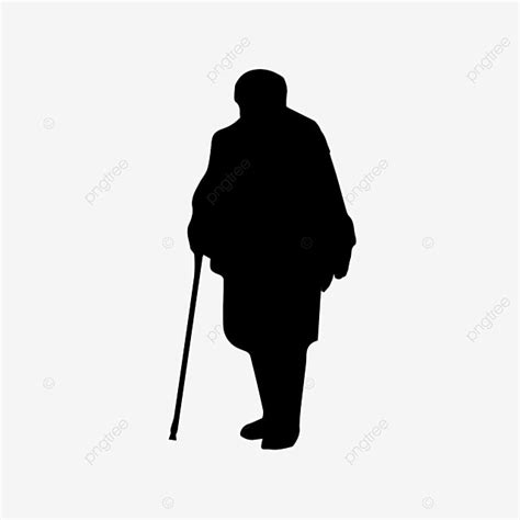 노인 실루엣 사람들 클립 아트 노인 실루엣 실루엣 인물 Png 일러스트 및 벡터 에 대한 무료 다운로드 Pngtree