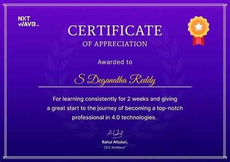Deganath Reddy On Linkedin Nxtwave Coding Ccbpacademy Consistency