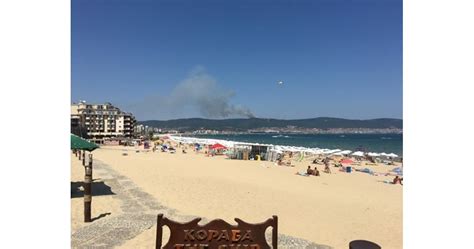 Кметът на Св Влас Пожарът е локализиран няма опасност за хората