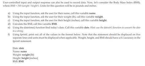 Solved User Controlled Input And Output Response Can Also Be