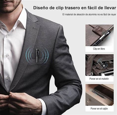 Bol Grafo Esp A Grabador De Voz Kbps Anti Acoso Laboral