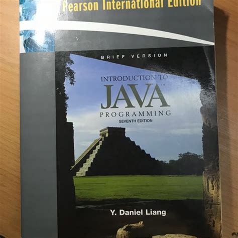 Introduction To Java Programming 7th Ed Book Hobbies And Toys Books And Magazines Textbooks On