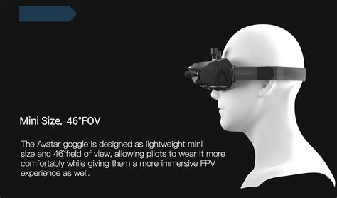 Avatar Hd Fpv Goggles Drone Goggles 1080p Oled Display Hdmi Output