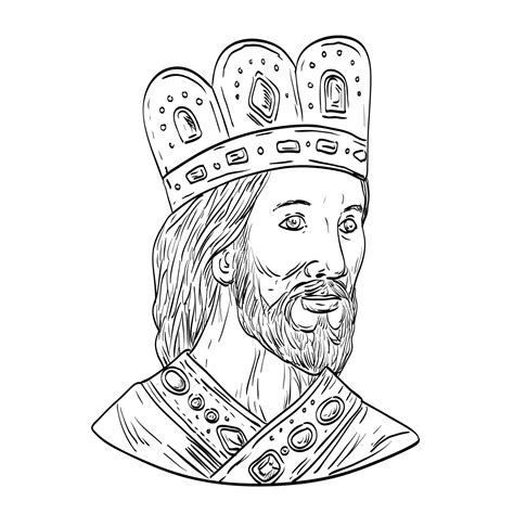 Drawing Of King David At Argentina Fields Blog