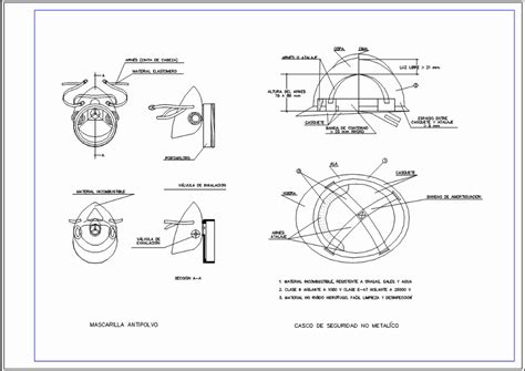 Helmet Mask In Autocad Cad Download 95 47 Kb Bibliocad