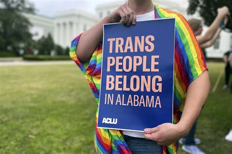 Alabamas Latest Legislative Move A Binary Definition Of Sex Sparks