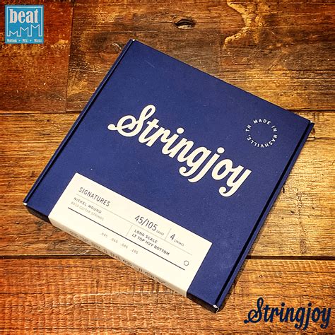 Stringjoy Signatures Light Gauge 45 105 4 String Long Reverb