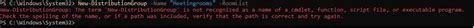 Command New Distributiongroup Doesnt Work Microsoft Community Hub