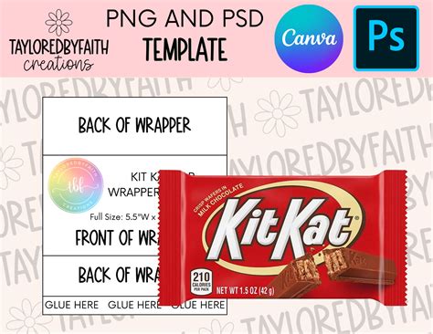 kitkat wrapper template kit kat party favor kit kat kit kat digital