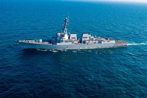 Us Warship Shot Down Two Ballistic Missiles From Houthi Controlled