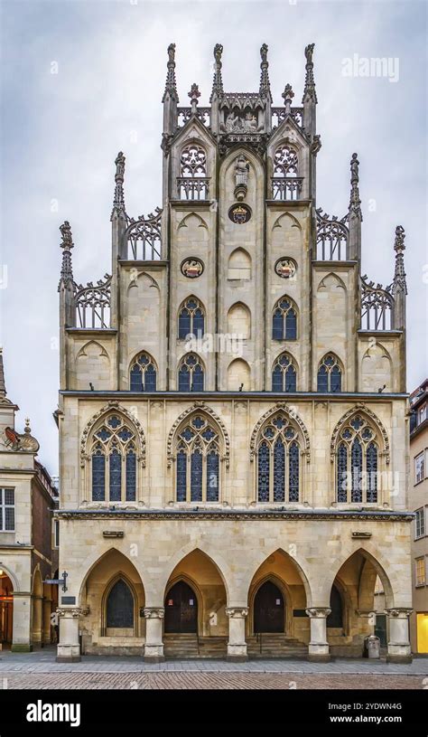Historical City Hall Of Munster Is One Of The Most Significant