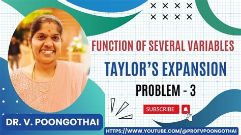 6 Taylors Series For Two Variables Functions Of Several Variables