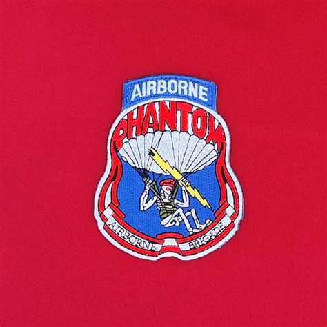 Pab Brigade Patch Phantom Airborne Brigade Quartermaster