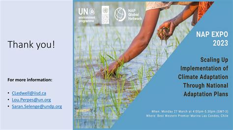 Scaling Up Implementation Of Climate Adaptation Through National Adaptation Plans Ppt