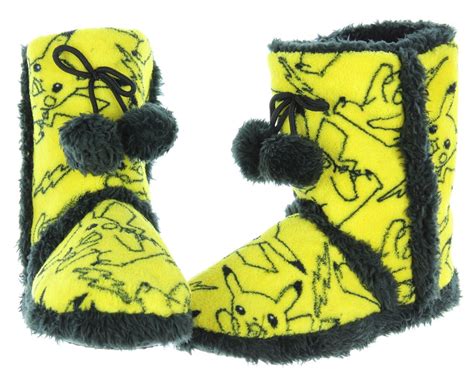 Pokemon Pikachu Boot Slippers