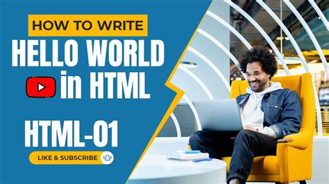 Html Tutorial 01 Learn Web Development With A Simple Intro