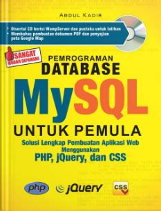 Pemrograman Database MySQL Untuk Pemula 2013