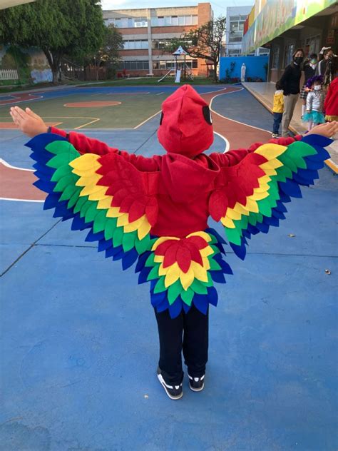 Easy Diy No Sew Parrot Costume Artofit