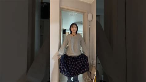 오오오티디 귀여운 땡땡이 레이어드 코디 보고가시세소서🫶🏻 오오티디 Fashion 하울 데일리룩 Ootd 코디 Youtube