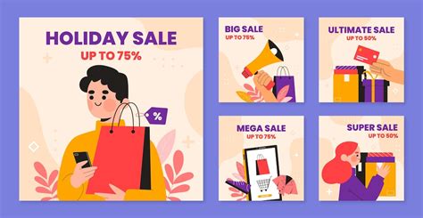 Premium Vector Hand Drawn Sale Templaate