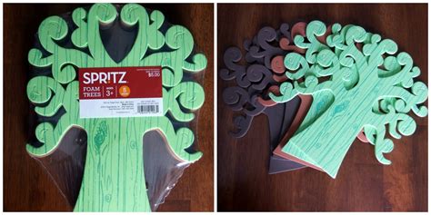 Tippytoe Crafts Fall Button Tree Craft