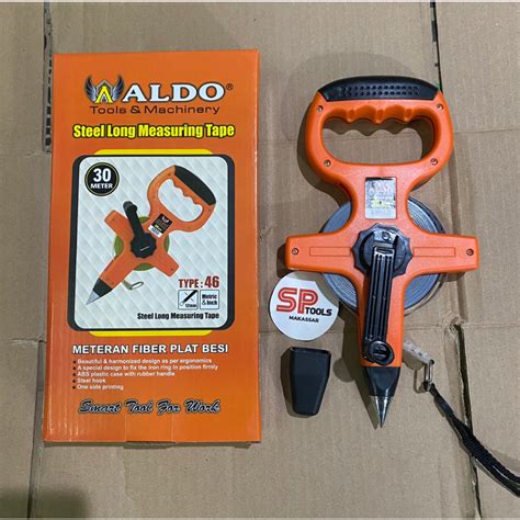 Jual Meteran Roll Meter Roll Gulung Jalan 30 Meter 30m Fiber Plat