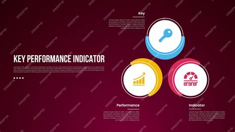 Kpi Or Key Performance Indicator Infographic Template With Creative