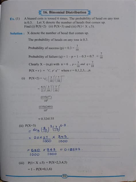 16 Binomial Distribution Pdf Pdf Mathematics Mathematical And Quantitative Methods
