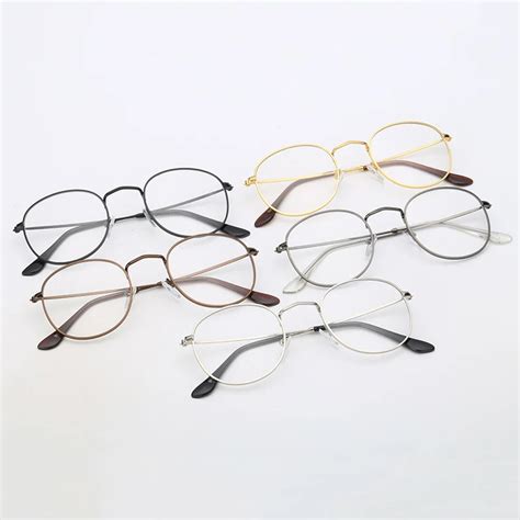 Женские очки брендовые дизайнерские Овальные маленькие сплав оправа для очков женские