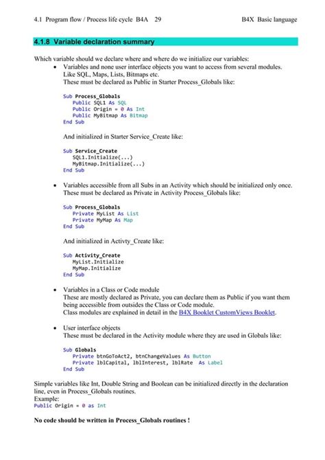 b4x programming language guide v1 9 pdf programming languages