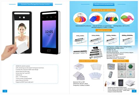 Access Control And RFID Reader Catalogue China Factory Fondvision