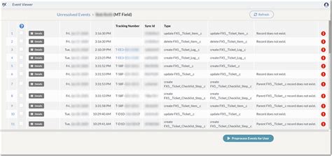Sync Event Viewer Fieldfx Documentation