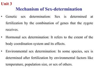 Sex Determination And Sex Linked Inheritance Pptx