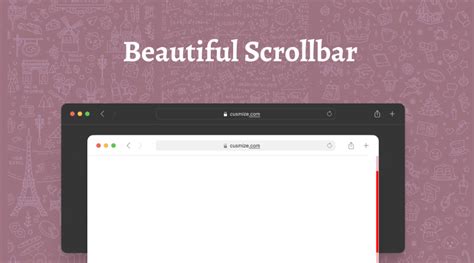 Customize Scrollbar
