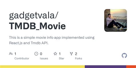 Github Gadgetvala Tmdb Movie This Is A Simple Movie Info App Implemented Using React Js And