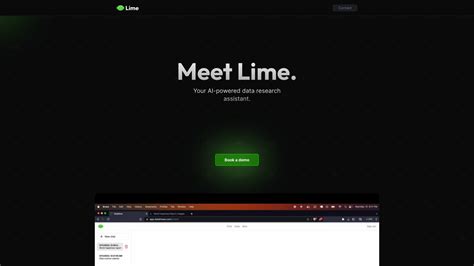 Lime Your Ai Powered Data Research Assistant Online Experiencelime Lime Your Ai Powered Data Research Assistant Online Experiencelime