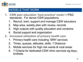 Sex Workers In Gauteng PPT