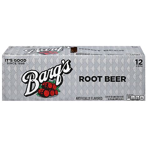 Barqs Root Beer 12 Fl Oz Can 12 Pack Soda Deca
