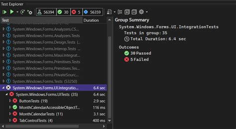Some Rewritten Maui Tests Fails · Issue 6333 · Dotnetwinforms · Github