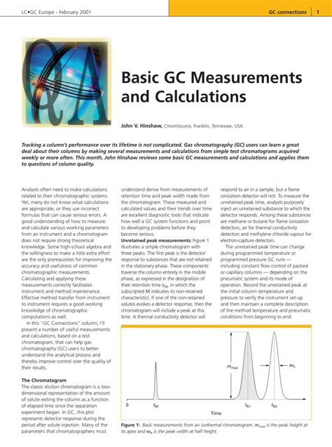 PDF Basic GC Measurement And Calculation DOKUMEN TIPS