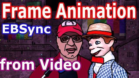 frame animation example using ebsynth app crazy tech frame by frame