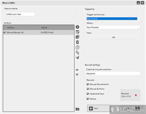 TGM Gaming Macro Screenshots