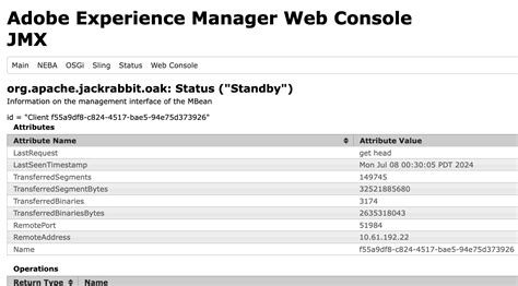 Solved How To Access Attributes From Jmx In Aem 65 Adobe Experience
