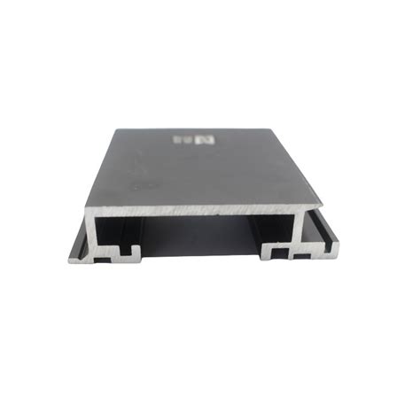 Commercial Cladding Support System Natural Color 4mm For Facade Connected Rail Customized