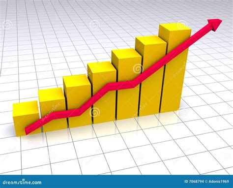 Colored Graph Stock Illustration Illustration Of Payment 7068794
