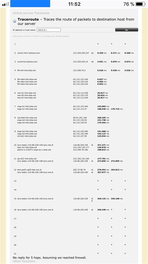 Debian Why Does Traceroute Display Many Ip Addresses For The Same Hop Unix And Linux Stack